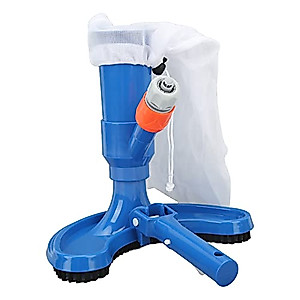 RvSky Garden kit Pool Vacuum Head Strong ABS Quick Connection Half Moon Easy Assembly Manual Pool Vacuum for Swimming Pool Cleaning