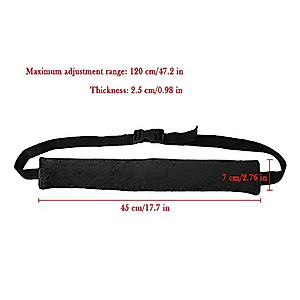 High Chair Straps, Universal Baby Safety Strap, Highchair Harness for Infant&Toddler's（Black）