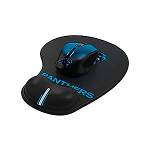 SOAR NFL Mouse and Mouse Pad, Carolina Panthers