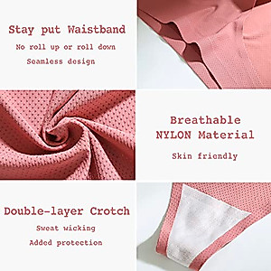 SweetSnow Plus Size Thongs for Women Underwear Seamless XXL Thong Panties No Show Multicolor 10-Pack