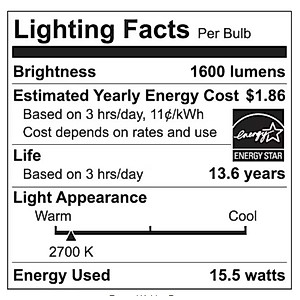 100W Equivalent Soft White A19 Energy Star and Dimmable LED Light Bulb (8-Pack)