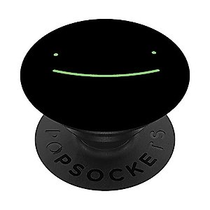 Funny Green Smile Men & Women Merch PopSockets Swappable PopGrip