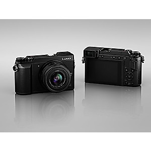 PANASONIC LUMIX GX85 Camera with 12-32mm Lens, 4K, 5 Axis Body Stabilization, 3 Inch Tilt and Touch Display, DMC-GX85KK (Black USA)