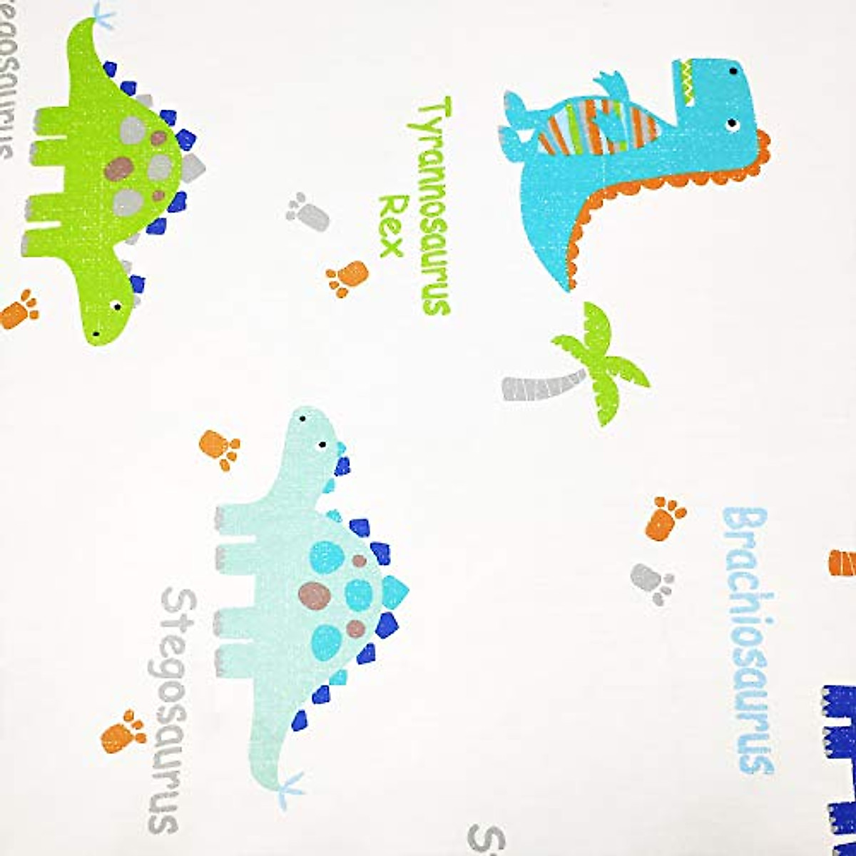 Brandream Baby Diaper Bag Boys Dinosaur Diaper Stacker Cute Aniaml Baby Crib Nursery Hanging Diaper Stacker, 100% Cotton