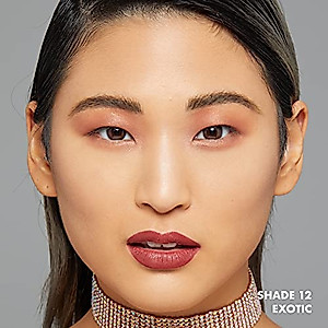 NYX PROFESSIONAL MAKEUP Lip Lingerie Push-Up Long Lasting Plumping Lipstick - Exotic (Warm Mahogany Red)