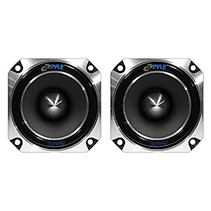 Pyle Pro 1 Inch 300 Watt Heavy Duty Titanium Super Car Tweeter (2 Pack) | PDBT28