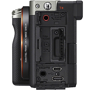 Sony a7C Mirrorless Full Frame Camera Body with FE 200-600mm F5.6-6.3 G OSS Super Telephoto Zoom Lens SEL200600G Silver ILCE7C/S Bundle w/Deco Gear Photography Backpack Case Software & Accessories