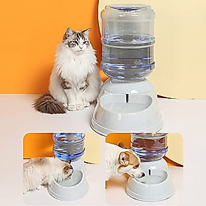 Pet Water Dispenser Automatic for Large Dogs Cats, BPA-Free, Gravity Refill, Easily Clean, Self Feeding, Medium Large Dog Drinking Fountain - 3 Gallon 11L (Waterer, Large)