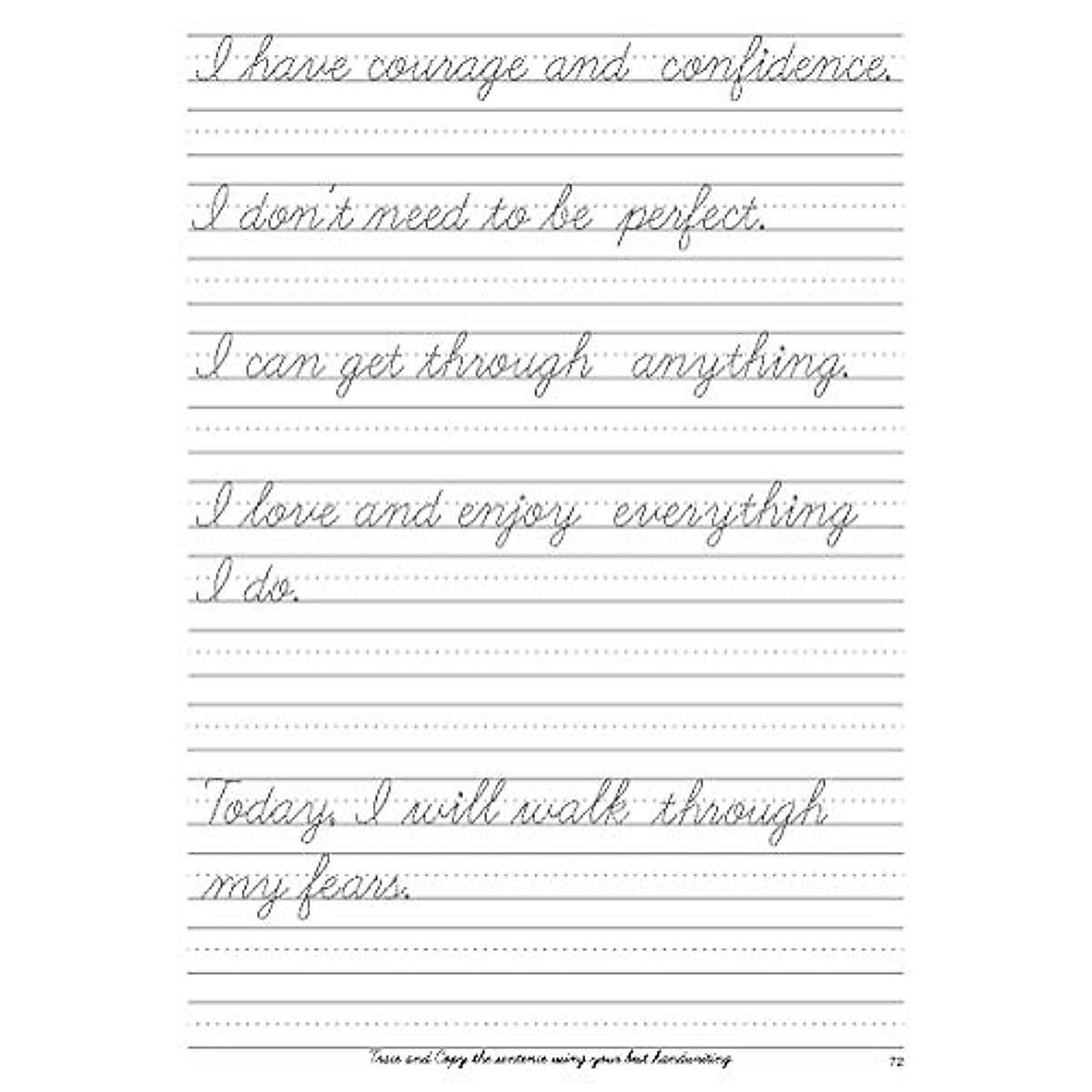 Cursive handwriting workbook for Adults: Learn to write in Cursive, Improve your writing skills & practice penmanship for adults