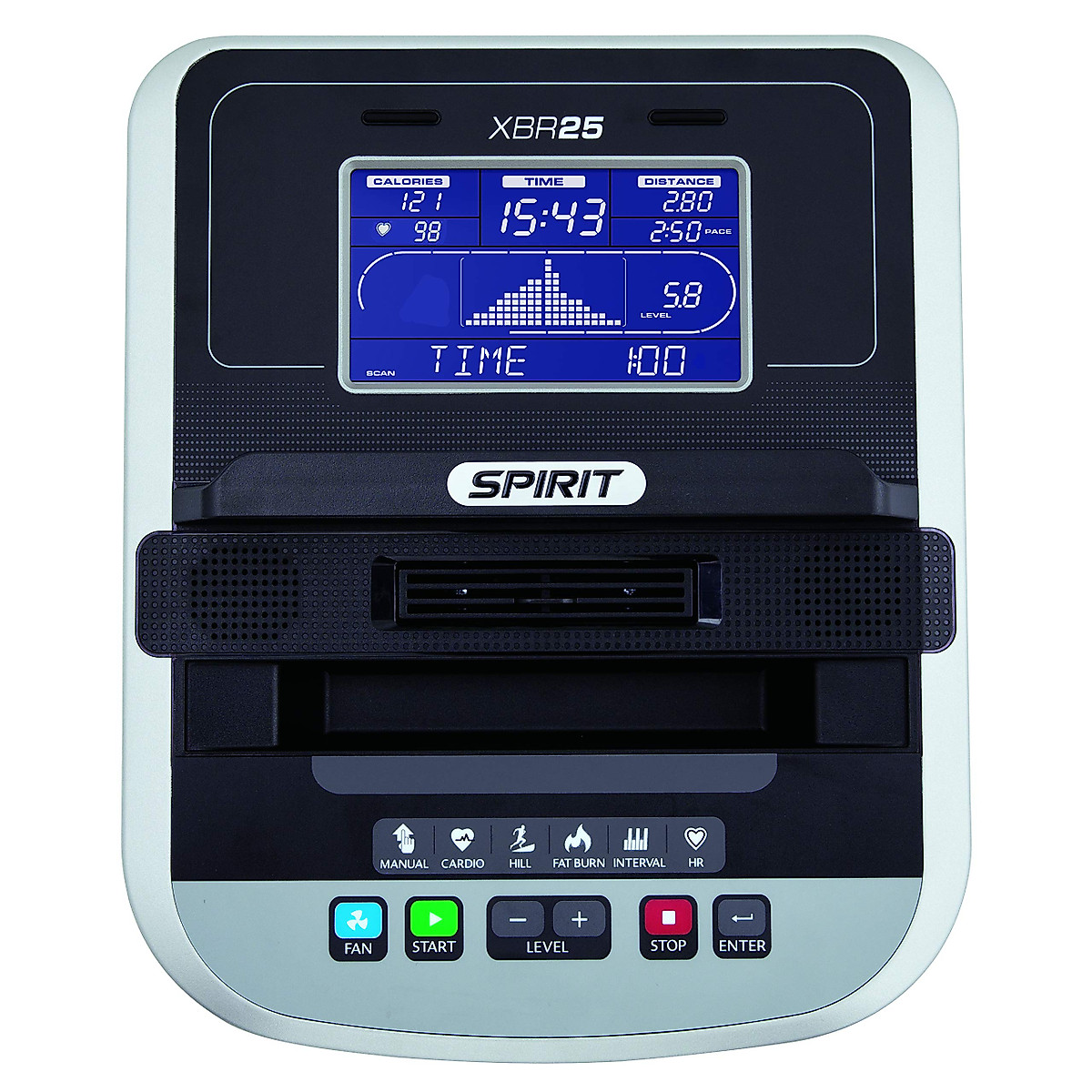 Spirit Fitness XBR25 Recumbent Bike