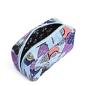 Vera Bradley Women's Cotton Zip-around Essential Oil Case, Butterfly By - Recycled Cotton, One Size