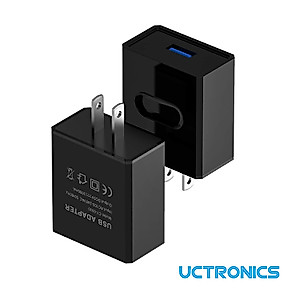UCTRONICS for Raspberry Pi 4 Power Supply with Switch, 5V 3A USB Type C Charger Adapter with 3.3ft ON/Off Switch Cable, Black