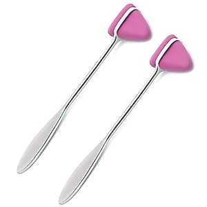 AAProTools 2 Pack Taylor Reflex Hammer, Taylor Neuro Hammer，7-1/2-inch (Pink)