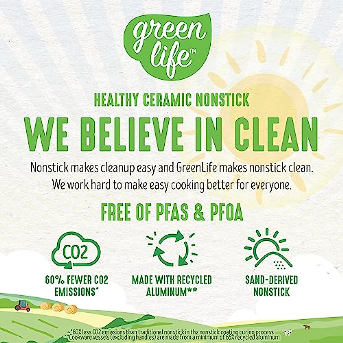 GreenLife Soft Grip Healthy Ceramic Nonstick 23 Piece Kitchen Cookware Pots and Frying Sauce Saute Pans Set with Kitchen Utensils, PFAS-Free, Dishwasher Safe, Black