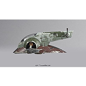 Bandai Hobby Star Wars 1/144 Slave I Building Kit, Multi-Colored, 8" for 180 months to 720 months