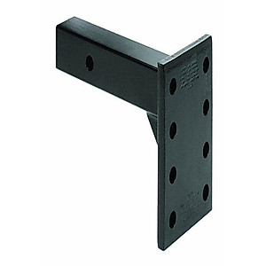 Tow Ready 63057 Black Solid Shank Pintle Hook Receiver Mount