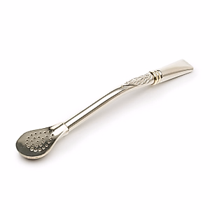 THEARG | Yerba Mate Gourd Set with Stainless Steel Straw | Handmade Leather Yerba Mate Cup and Bombilla Set from Argentina - Beach Essentials - Idea for Gifts