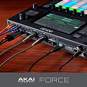 AKAI Professional FORCE – Standalone Music Production, MIDI Sequencer and DJ System with Synth Engines, MPC Sampling and Ableton Style Clip Launching