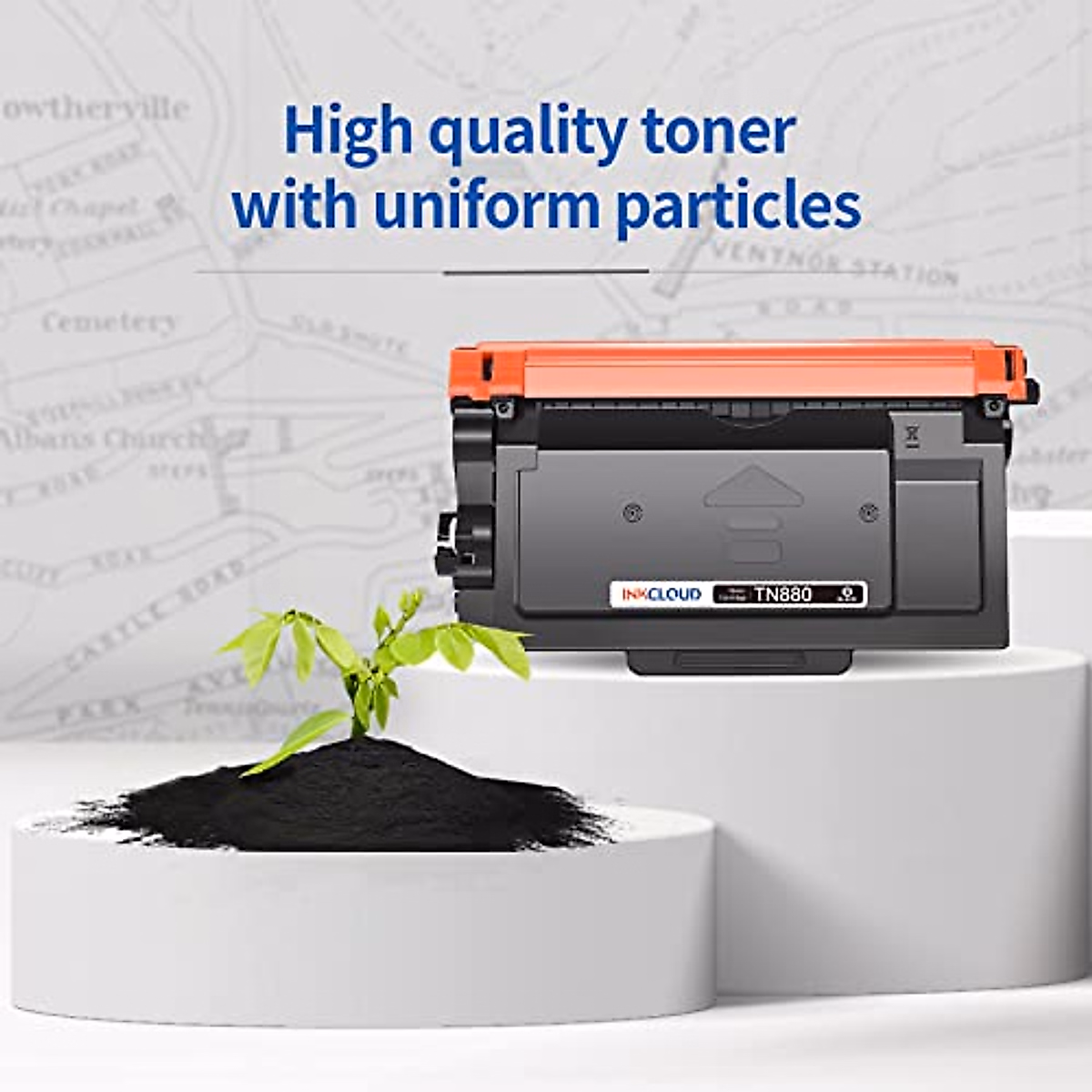 2Pack TN880 Toner for Brother TN880 TN880 TN-880 for HL-L6200DW MFC-L6700DW MFC-L6800DW HL-L6300DW HL-L6200DWT HL-L6300DW MFC-L6900DW Printer Super High Yield