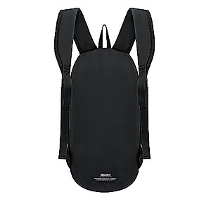 Soulelite Original Design 10L Hiking Backpack, Cycling Shoulder Bag, Lightweight Outdoor Travel Backpack - Suitable for Travel, Camping, Cycling（BLACK）