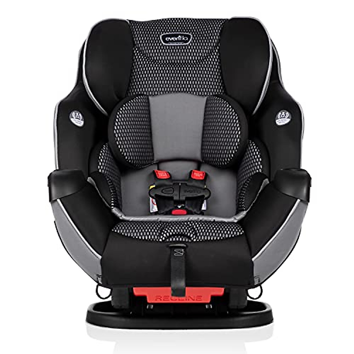 Evenflo Symphony All-in-One Convertible Car Seat with FreeFlow (Olympus Black)