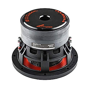 AudioPipe TXX-BDC4-10 10 Inch 1800 Watt High Performance Powerful 4 Ohm DVC Vehicle Car Sub Audio Subwoofer Speaker System, Black