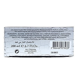 JIMMY CHOO MAN 6.7oz Eau de Toilette Jumbo Spray