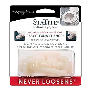 Mayfair STA-TITE Toilet Seat Fastening Hardware Upgrade Kit, STATITE
