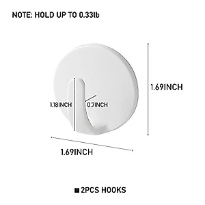 zengyisi 2pcs Magnetic Hooks for Refrigerator Kitchen Classroom, Pack of 2 Magnetic Hooks Heavy Duty, Super Strong Metal Hooks Magnetic for Storage Organization Grill Bathroom Home