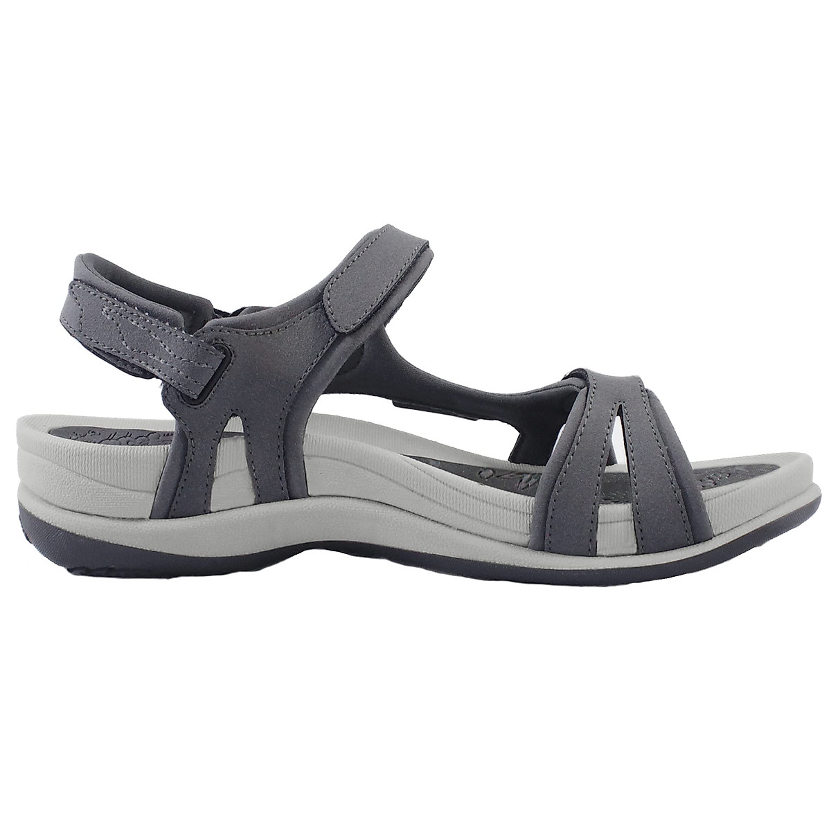 Gold Pigeon Shoes SIGNATURE Women Sandals, Water Sandal for Women Comfort Cushion Adjustable Magnetic Buckle: 9179 Grey, Size 8-8.5 (9179-grey-39)