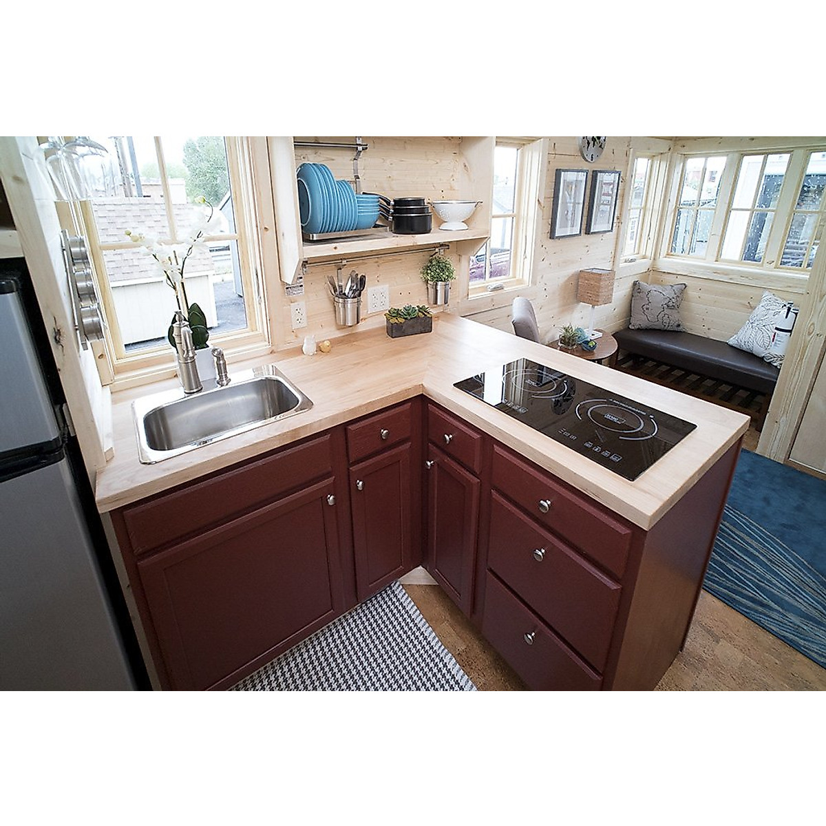 True Induction TI-2B Built-in Double Burner Induction Glass Cook-Top 120V Black