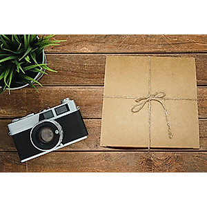 Dekun Kraft Gift Boxes With Lids: 6x6x4 Inches Brown Gift Box Recyclable Bridesmaid Proposal Boxes Crafting Cupcake Boxes Easy Assemble Boxes for Presents/Packaging/Christmas (10 Pack)