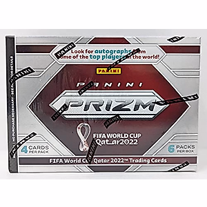 2022 Panini Prizm FIFA World Cup Qatar Soccer Blaster Box (24 Cards Total)
