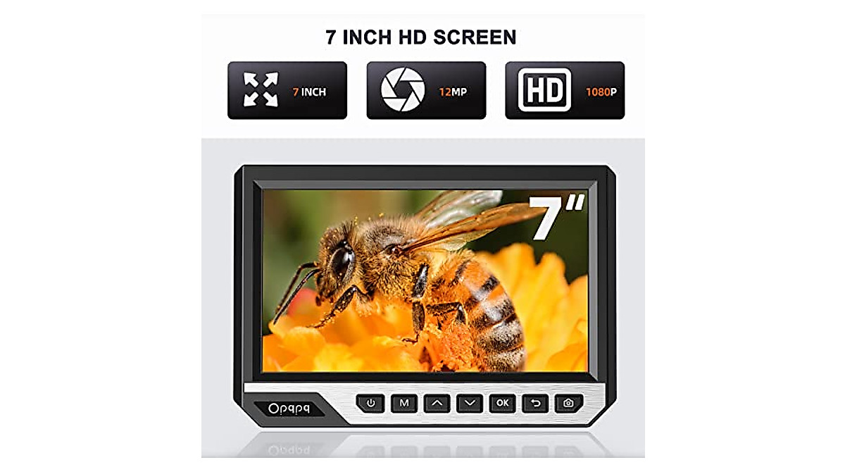 LCD Digital Microscope with 2000X Magnification and 7-inch Screen