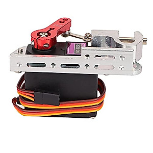 RC Drone Dispenser, Stable Metal Gear Shockproof RC Drone Throw Device for Playing,Model Aircraft Accessories