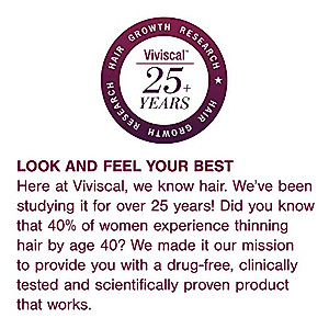Viviscal Gorgeous Growth Densifying Shampoo for Thicker, Fuller Hair Ana:Tel Proprietary Complex with Keratin, Biotin, Zinc 8.45 Ounce