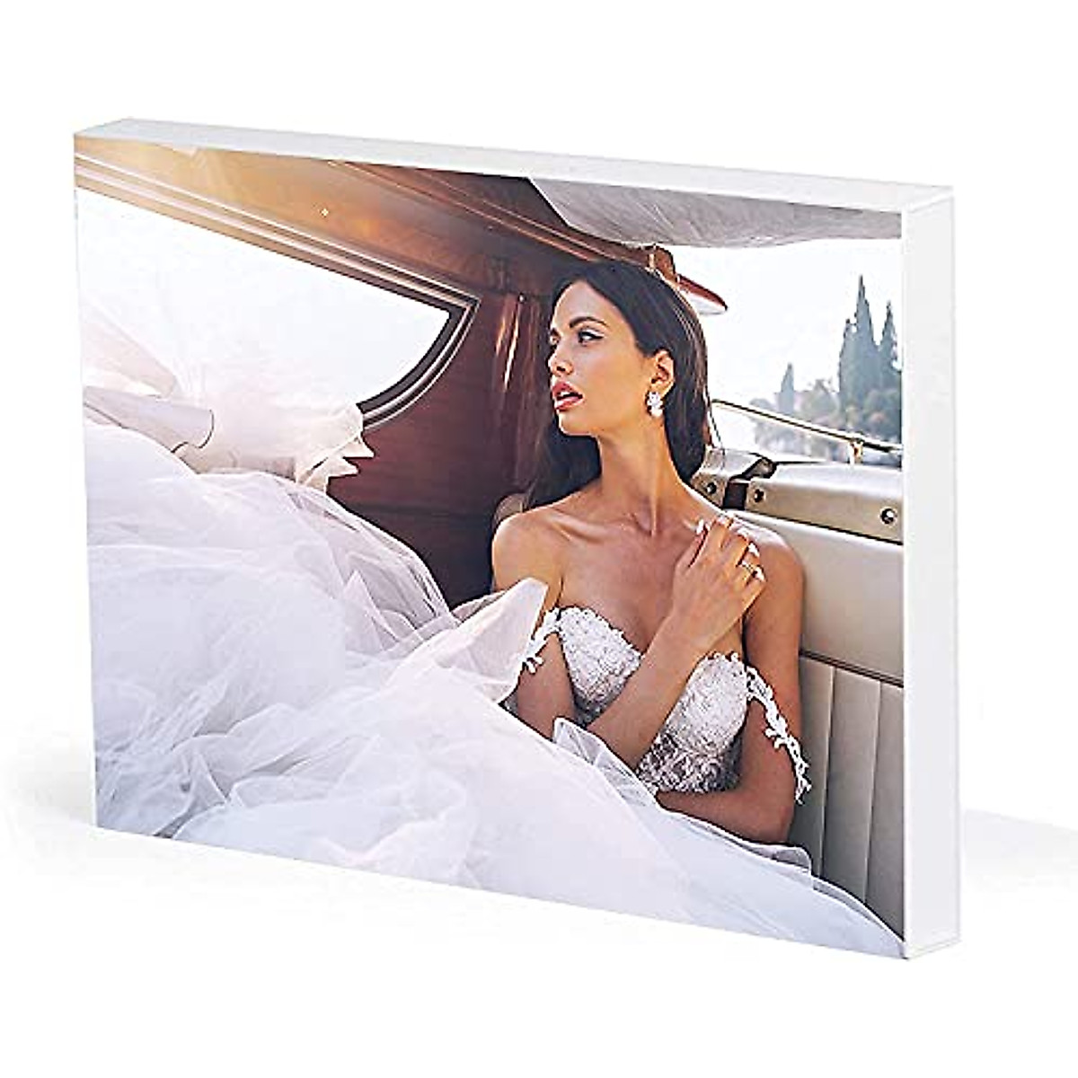 Canvas Custom, Custom Print with Your Photos for Pet, Printed in USA (8X8 INCH)