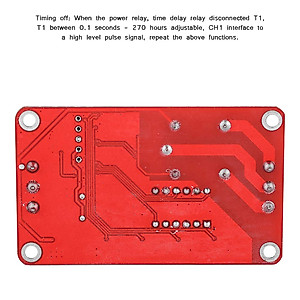 FRM01 Multifunction Infinite Loop Timing Self-Lock Relay Cycle Timer Module Automation Delay