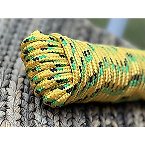Everbilt Diamond-braid Poly Rope 3/8" X 100"