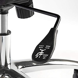 Bush Business Furniture Studio C High Back Executive Office Chair, Dark Gray Leather