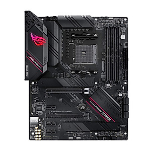 ASUS ROG Strix B550-F Gaming AMD AM4 Zen 3 Ryzen 5000 & 3rd Gen ATX Motherboard (PCIe 4.0, 2.5Gb LAN, BIOS Flashback, HDMI 2.1, Addressable 2 RGB Header and Aura Sync) (Renewed)