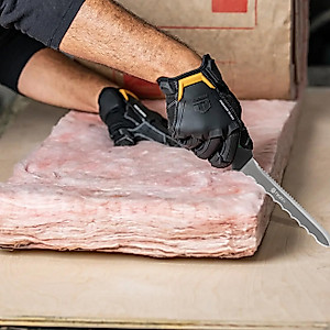 PAXLINSEN Stainless Steel Garden Knife with 7.8" Blade, Double Side Utility Sod Cutter Lawn Repair Garden Knife with Nylon Sheath (green)