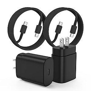 Type C Charger Fast Charging,Android USB C Wall Charger with USB Charger Cable 3 ft, Super Fast Charging Adapter for Samsung Galaxy S23 Ultra/S23+/S22/S10/S9/S8/Note 10/Note 20, for iPad Pro 11/12.9
