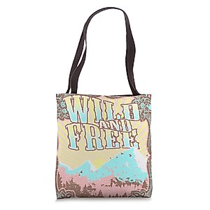 Bohemian Boho Art Nouveau - Wild and Free Tote Bag