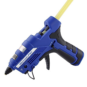 MichaelPro MP013006 Butane Powered Glue Gun, Cordless Fast Heating Gas Hot Glue Gun with Self-Regulating Temperature for DIY, Arts & Crafts, Woodworking, Home Repairs & More