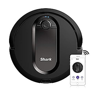 Shark IQ RV1001, Wi-Fi Connected, Home Mapping Robot Vacuum, Without Auto-Empty dock, Black