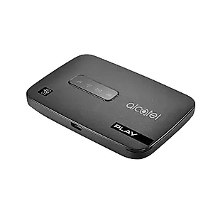 Alcatel LINKZONE | Mobile Wifi Hotspot | 4G LTE Router MW41TM | Up to 150Mbps Download Speed | WiFi Connect Up to 15 Devices | Create A WLAN Anywhere | GSM Unlocked