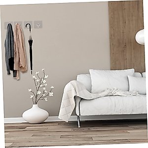 MAGICLULU 12pcs Traceless Hooks Picture Hook Non-Trace Hook Invisible Hooks Picture Hanging Kit