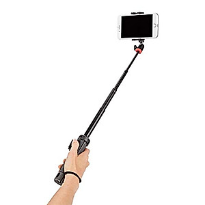 JOBY JB01550-BWW TelePod Mobile Tripod for Smartphone and Camera - Bluetooth Remote, Monopod, Selfie Stick, Vlogging, iPhone, Mirrorless, 360, Action Camera, Lights
