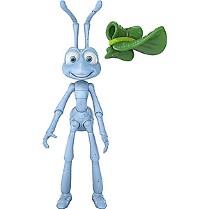 Mattel Disney and Pixar Featured Favorites Flik & Dot A Bug's Life Collectable Figures with Accessories, Highly Posable with Authentic Look, Collectors Gift Ages 6 Years & Up